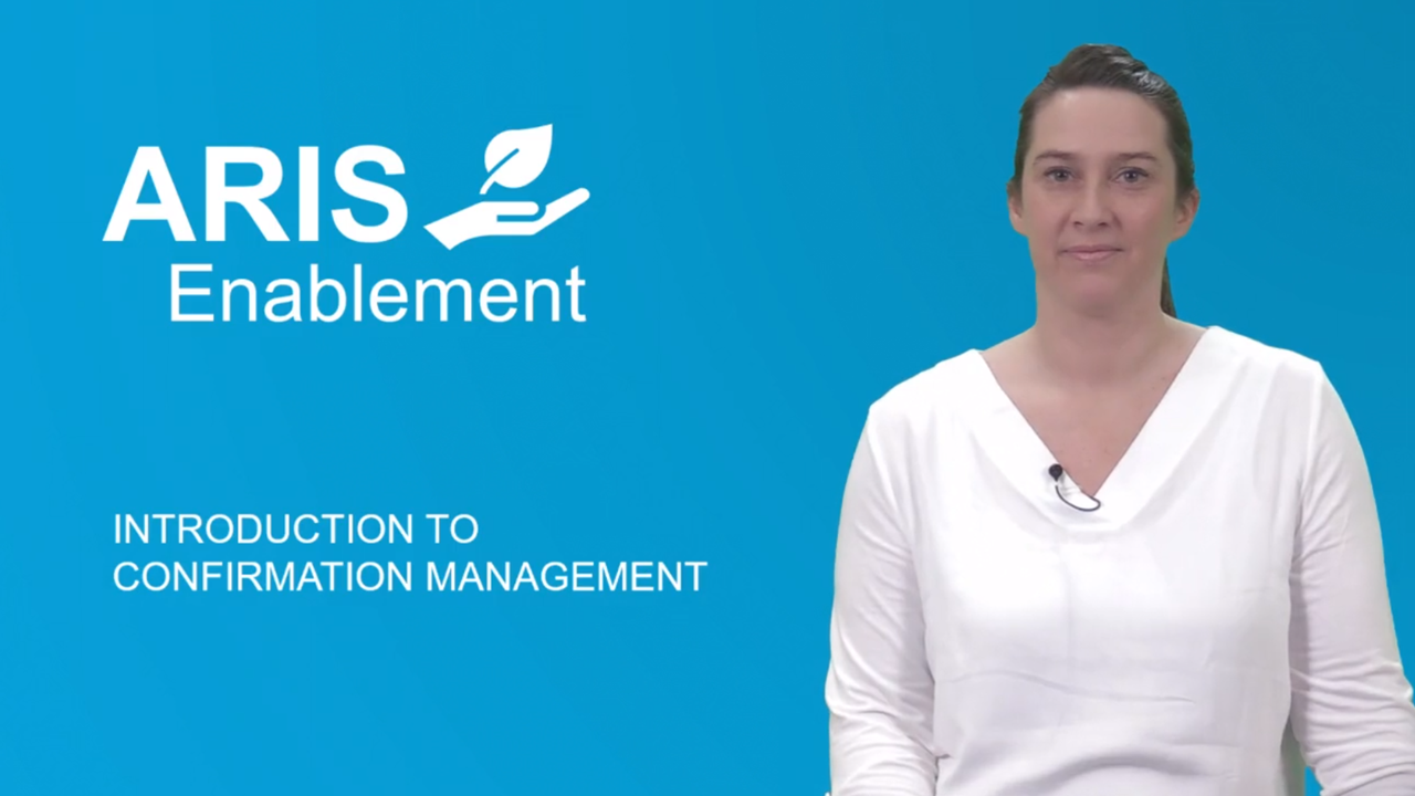Introduction To Confirmation Management Aris Bpm Community